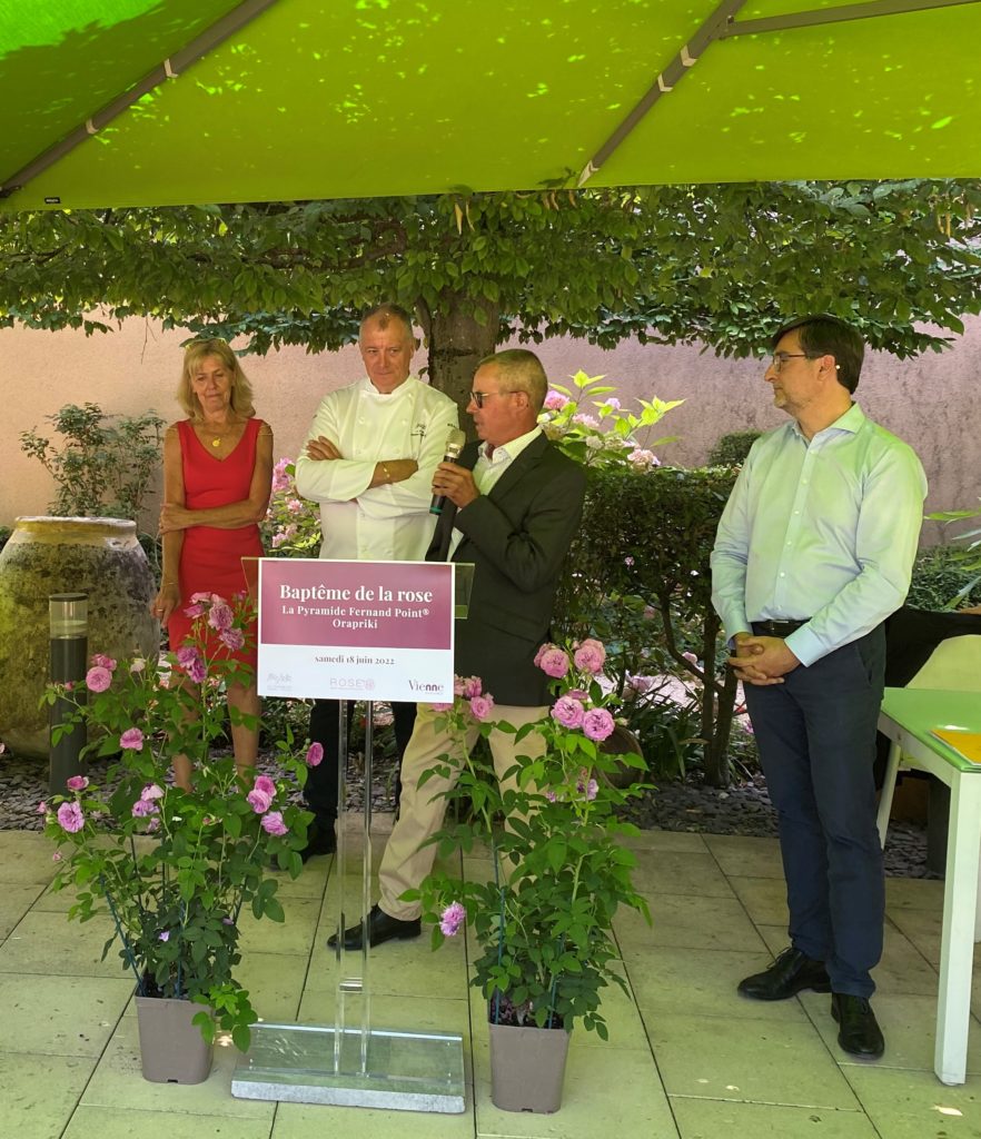 Baptême de la Rose La Pyramide Fernand Point ® - Roses Orard Edition ...